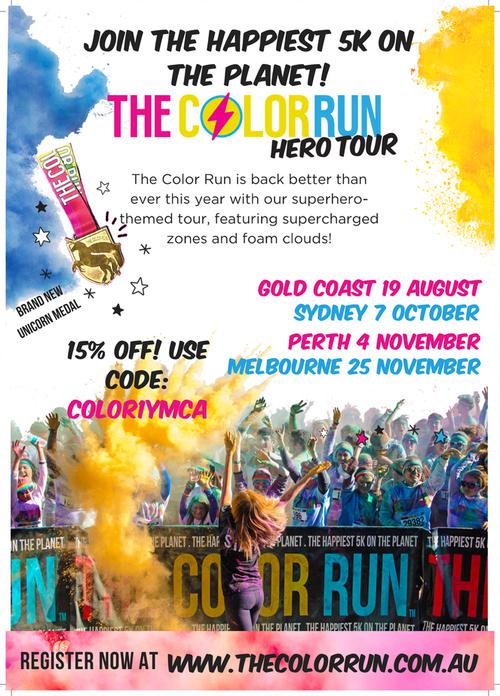 YMCA Colour Run Opportunity | Bankstown City